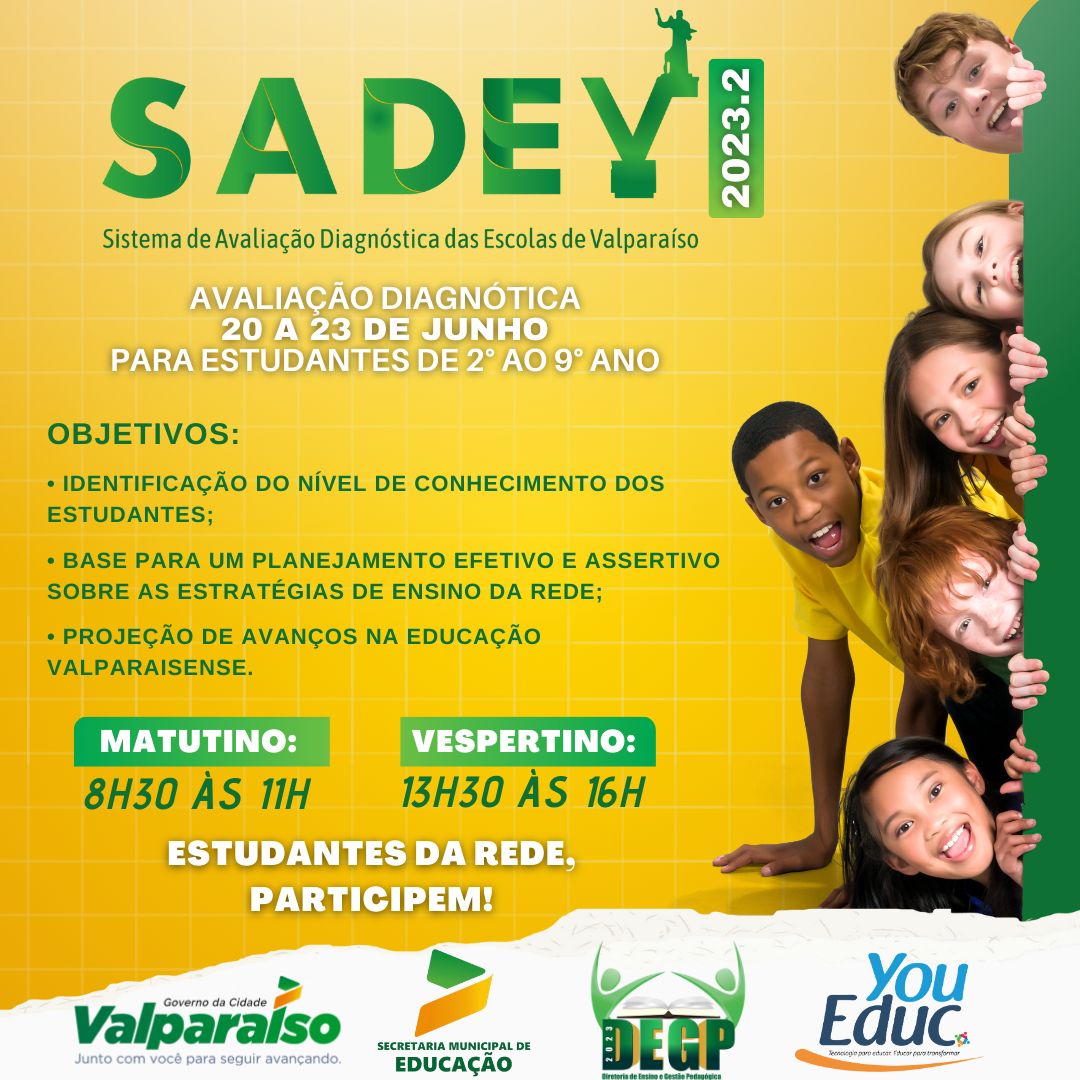 SECRETARIA DE EDUCAÇÃO REALIZA A 2ª FASE, EM 2023, DO SISTEMA DE ...